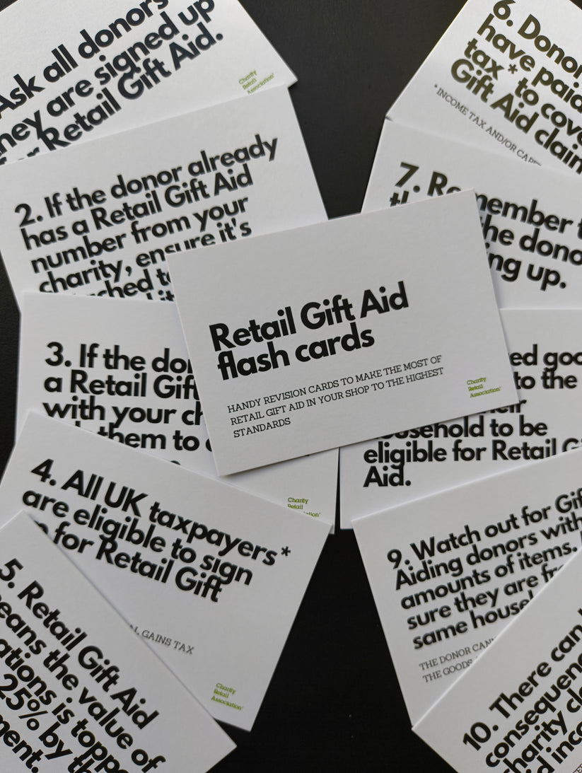 Retail Gift Aid flashcards (CRA MEMBER CHARITY) – Charity Retail ...
